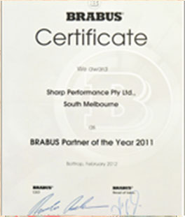 Certifications - Sharp Performance