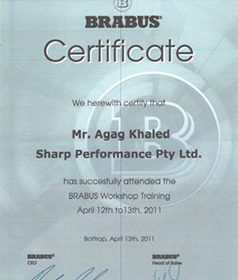 Certifications - Sharp Performance